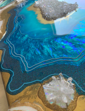 How To Color Epoxy Resin with Paint and Pigment – Liquid Glass Epoxy Resin